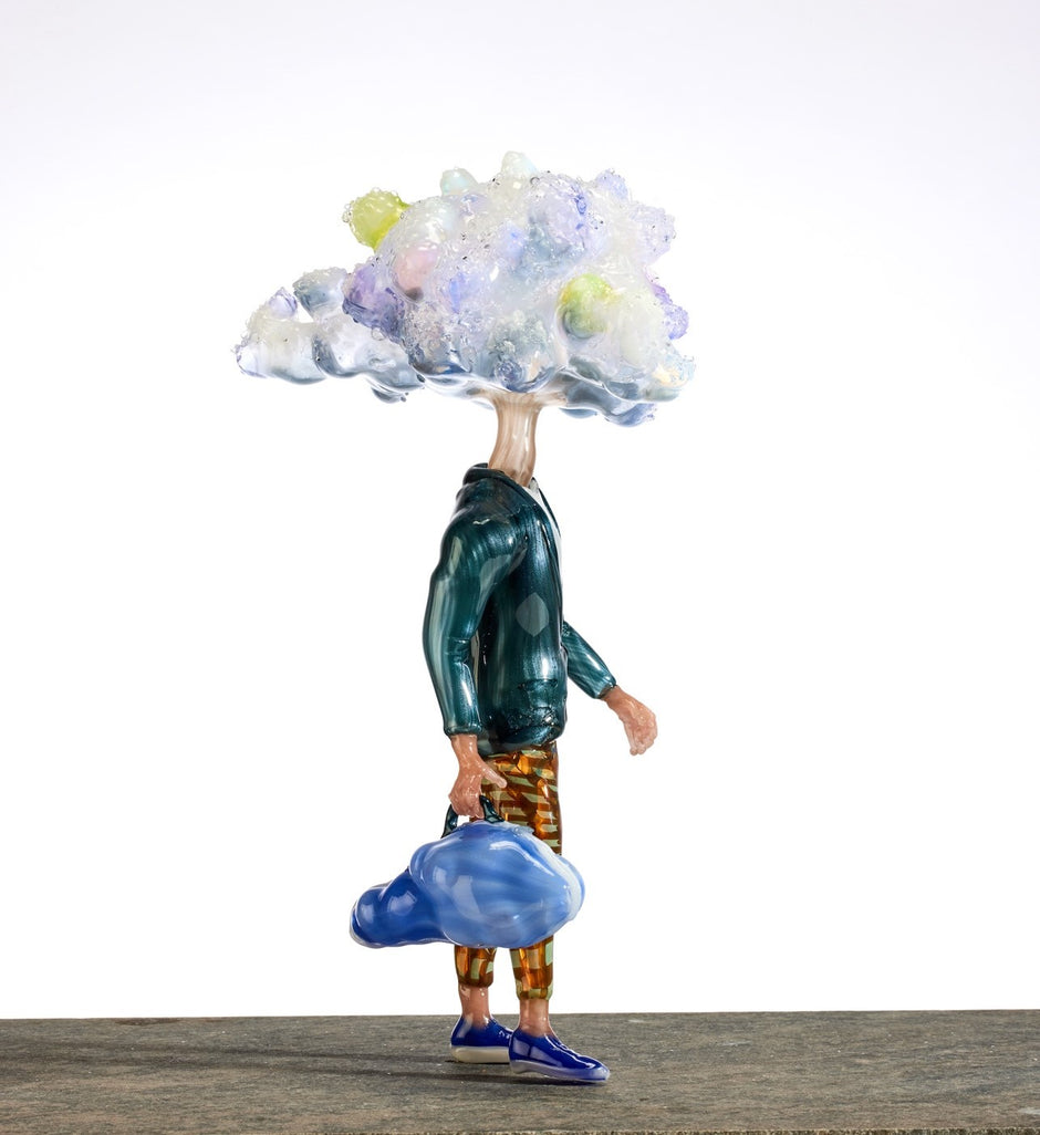 Cloudy Head | Mark Eliott – New Zealand Glassworks